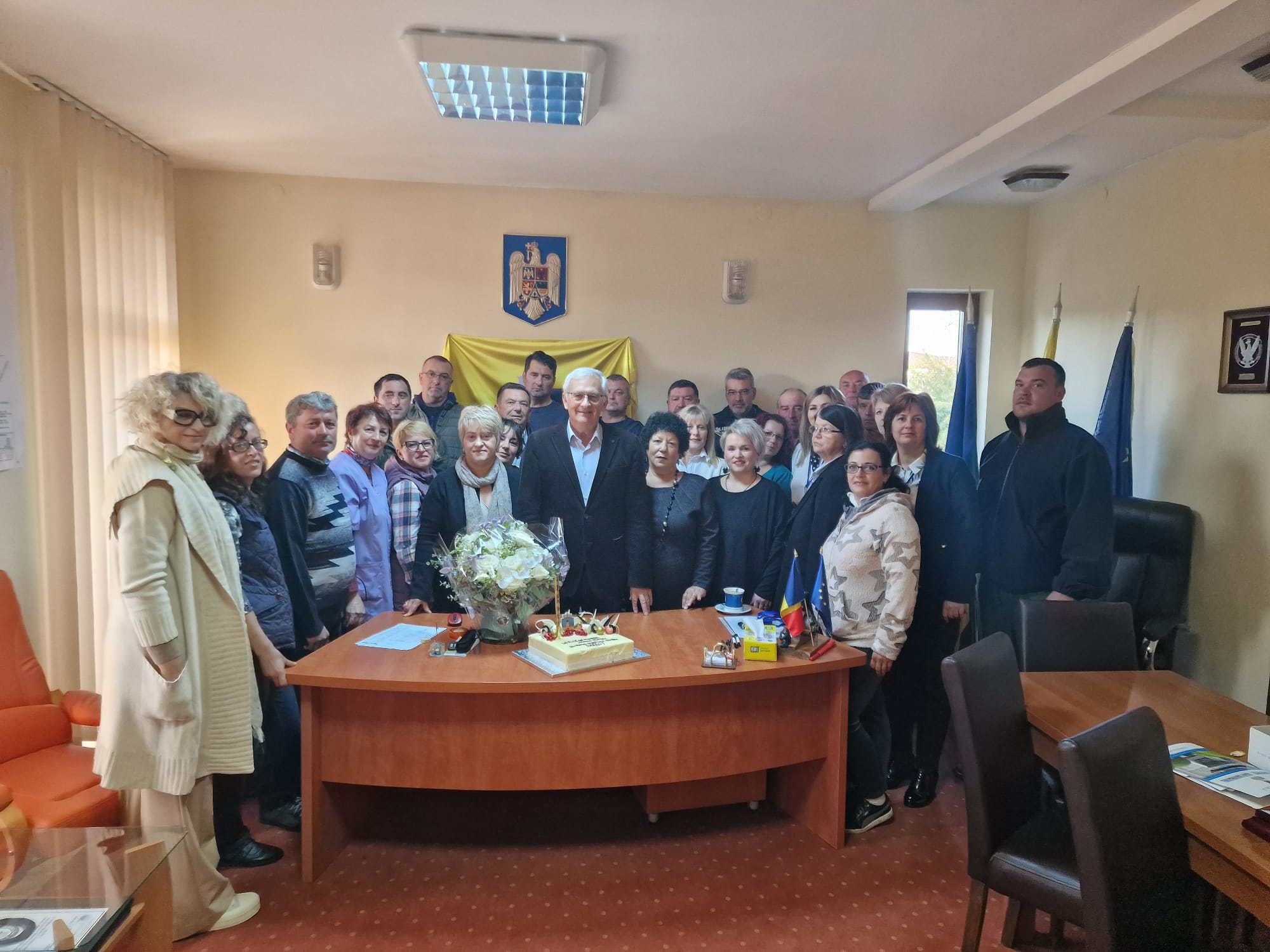 PRIMARUL Adrian Ungureanu la CEAS ANIVERSAR